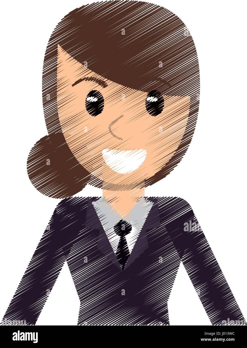 drawing woman lady character Stock Vector Image & Art - Alamy