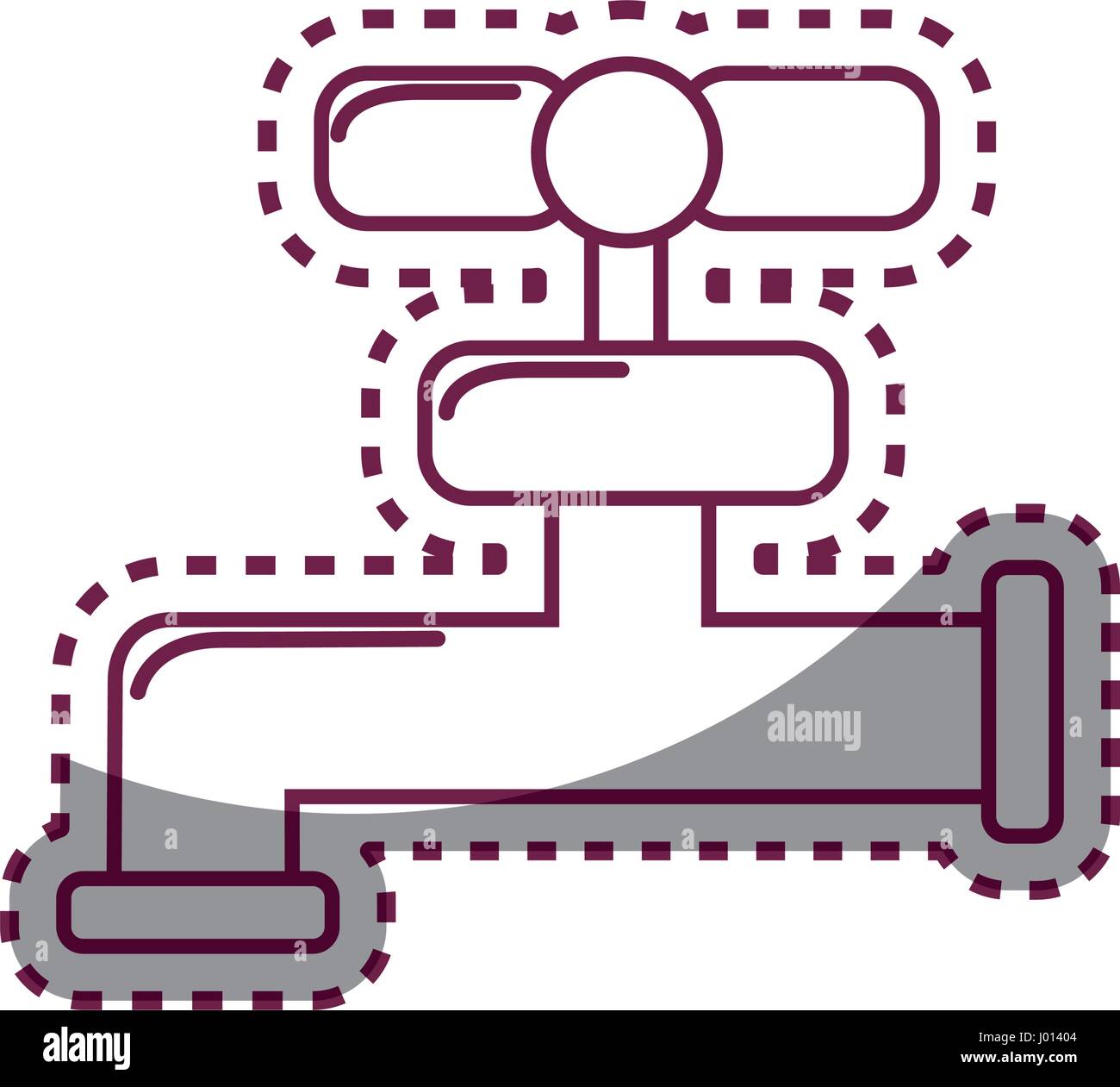 sticker faucet closed to save water Stock Vector Image & Art - Alamy