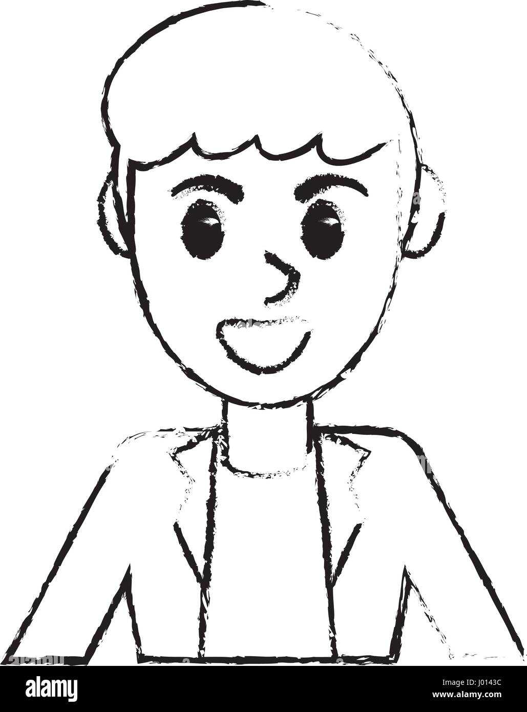 sketch man portrait cartoon image Stock Vector Image & Art - Alamy