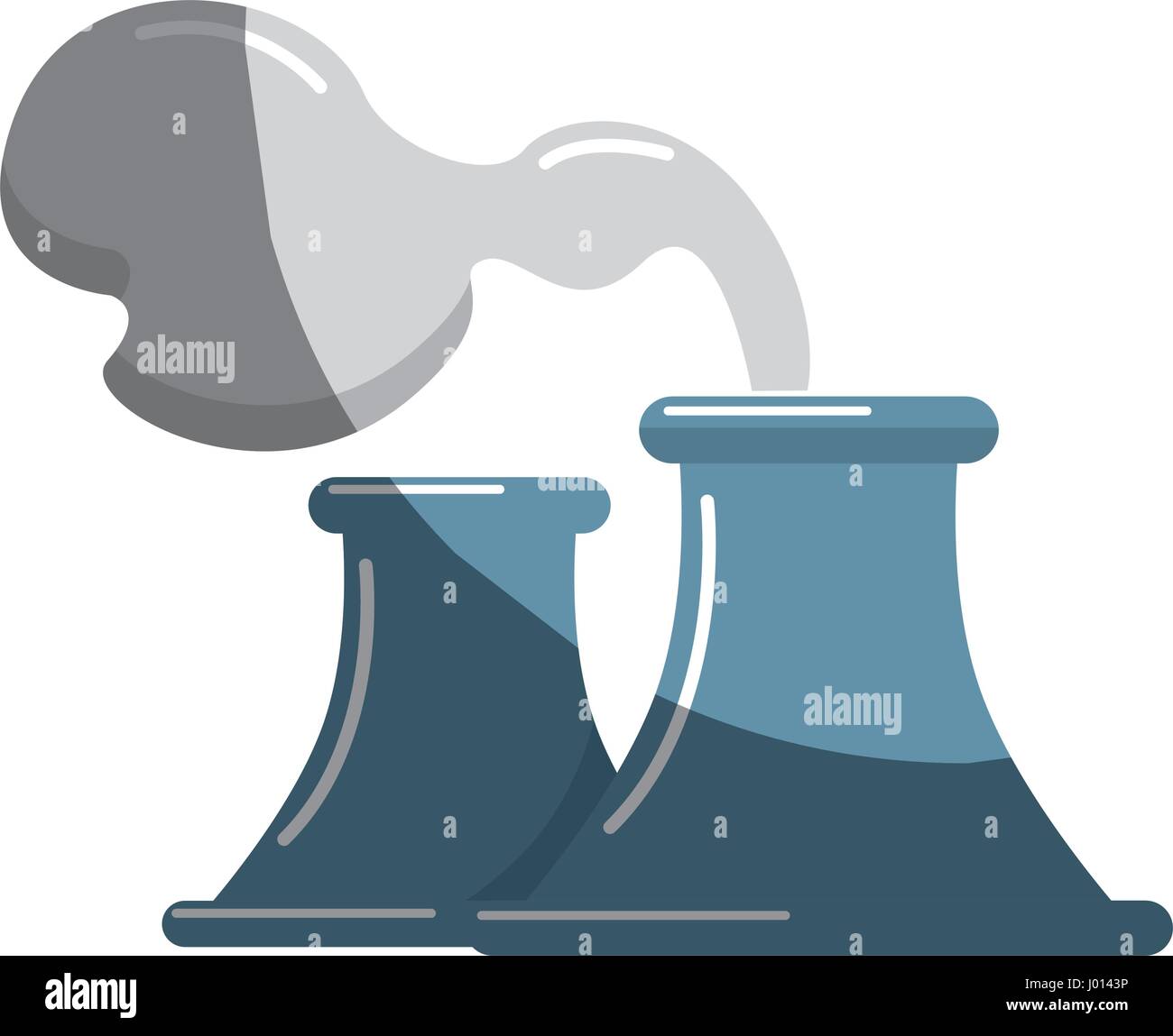 gray factory pollution in the earth planet Stock Vector Image & Art - Alamy