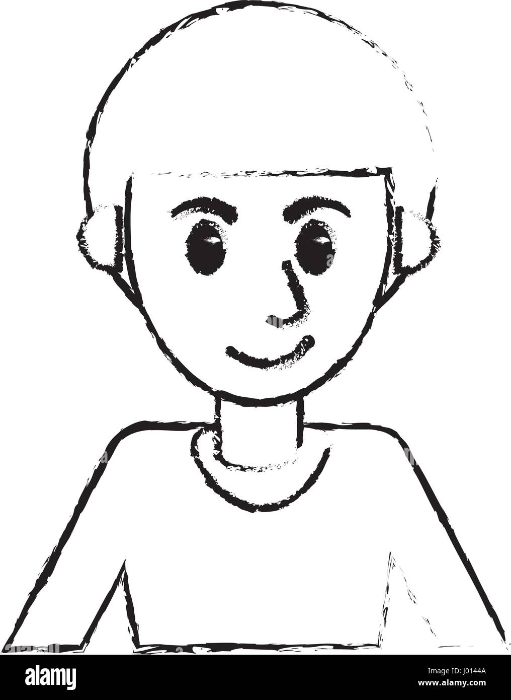 sketch man portrait cartoon image Stock Vector Image & Art - Alamy