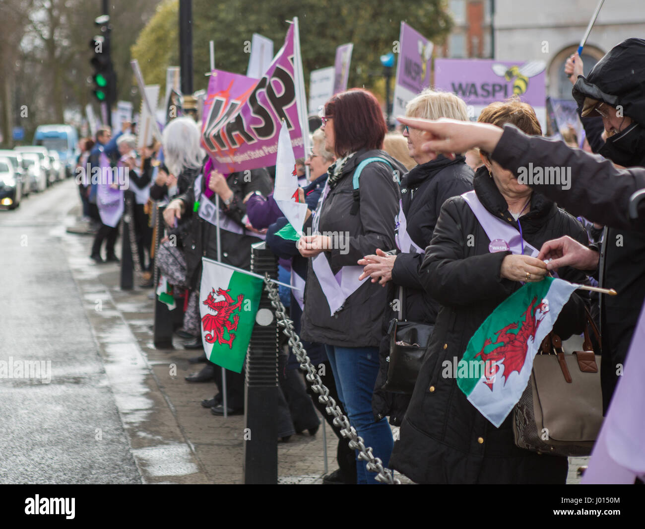 Women from all over the UK hold protest opposite Parliament fighting ...