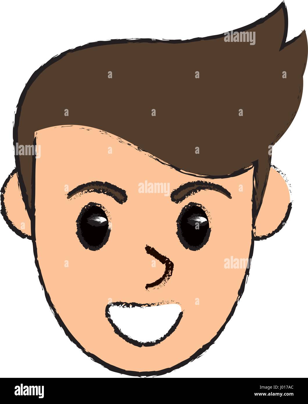 cartoon face man male image design Stock Vector Image & Art - Alamy