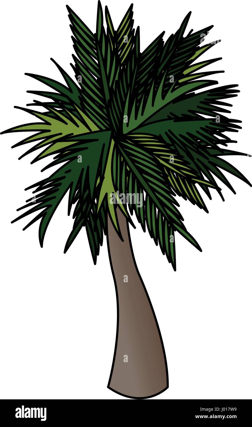 single tree icon image Stock Vector Image & Art - Alamy