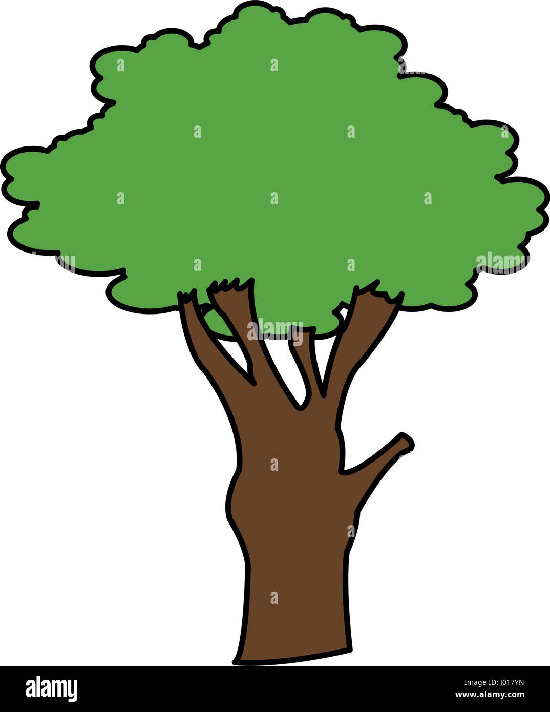 single tree icon image Stock Vector Image & Art - Alamy