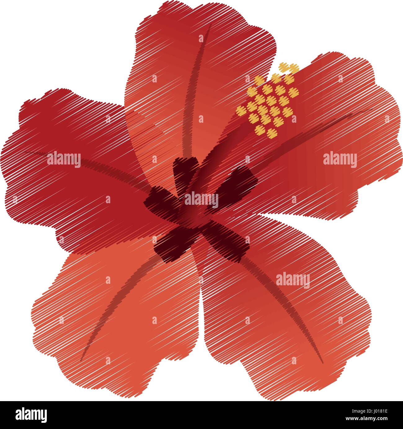 tropical flower icon image Stock Vector Image & Art - Alamy