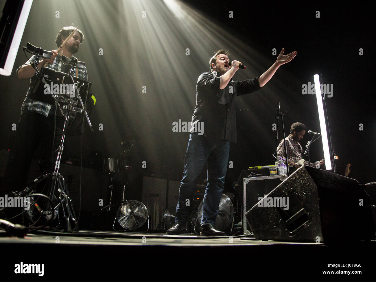 Elbow performing live in concert at the BIC in Bournemouth Featuring ...