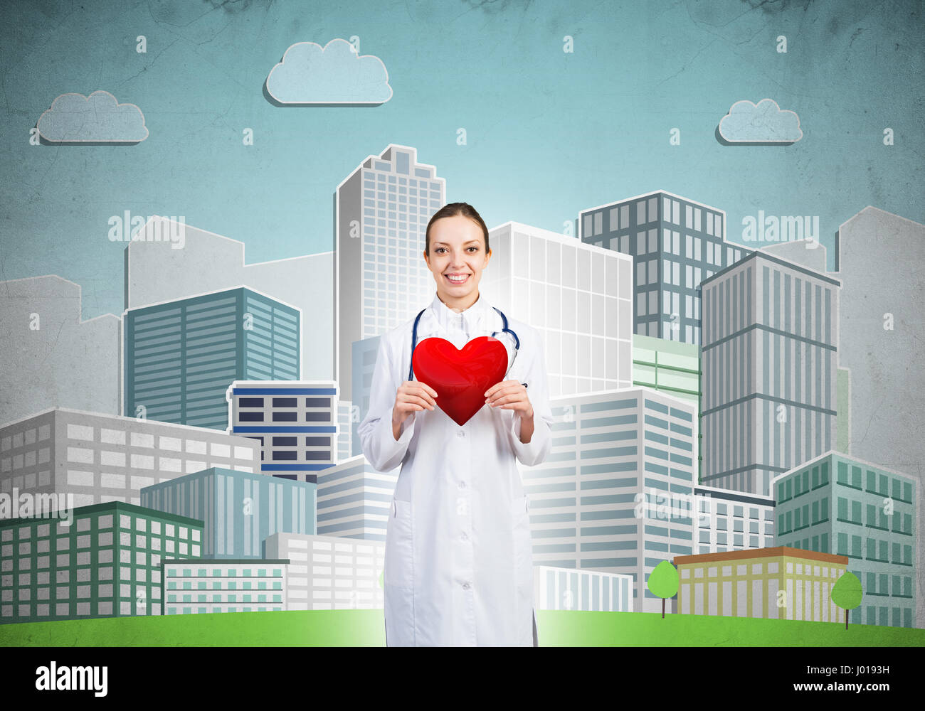Check your heart health Stock Photo - Alamy