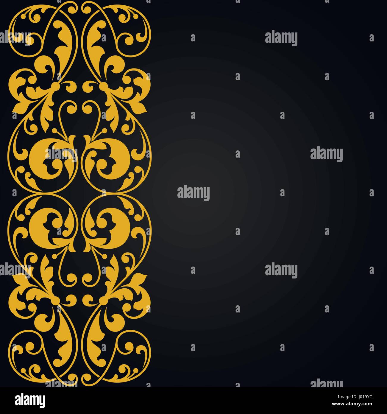 Floral pattern for invitation card Stock Vector Image & Art - Alamy