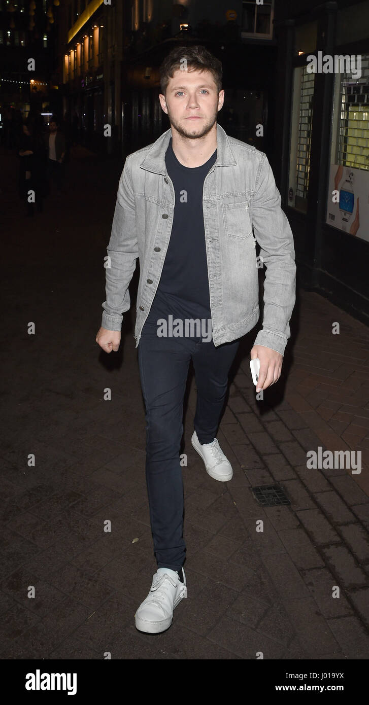 Niall Horan seen leaving Cirque Nightclub in London Featuring: Niall ...