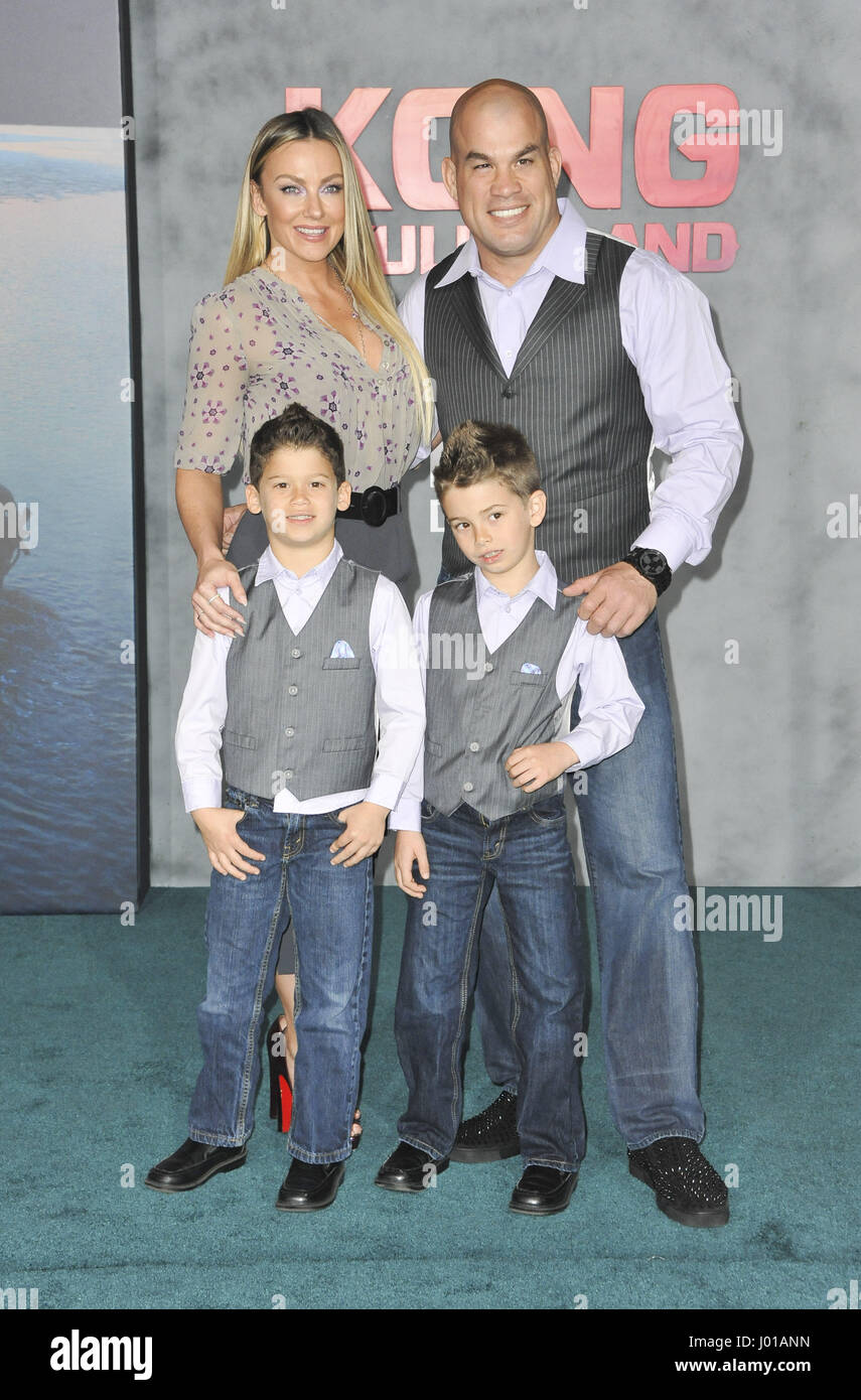 Film Premiere of 'Kong: Skull Island' - Arrivals Featuring: Amber NIchole Miller, Journey Jette ...