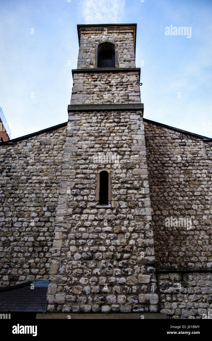 The Savoy Chapel, or the Queen's Chapel of the Savoy.Old historic stone ...