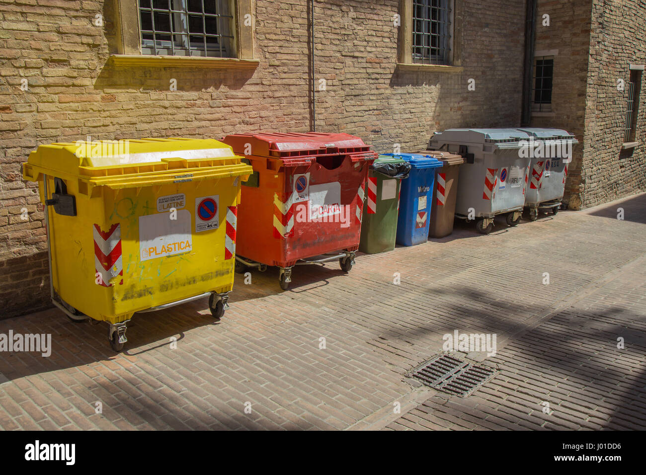 Garbage Bin Italy High Resolution Stock Photography and Images - Alamy