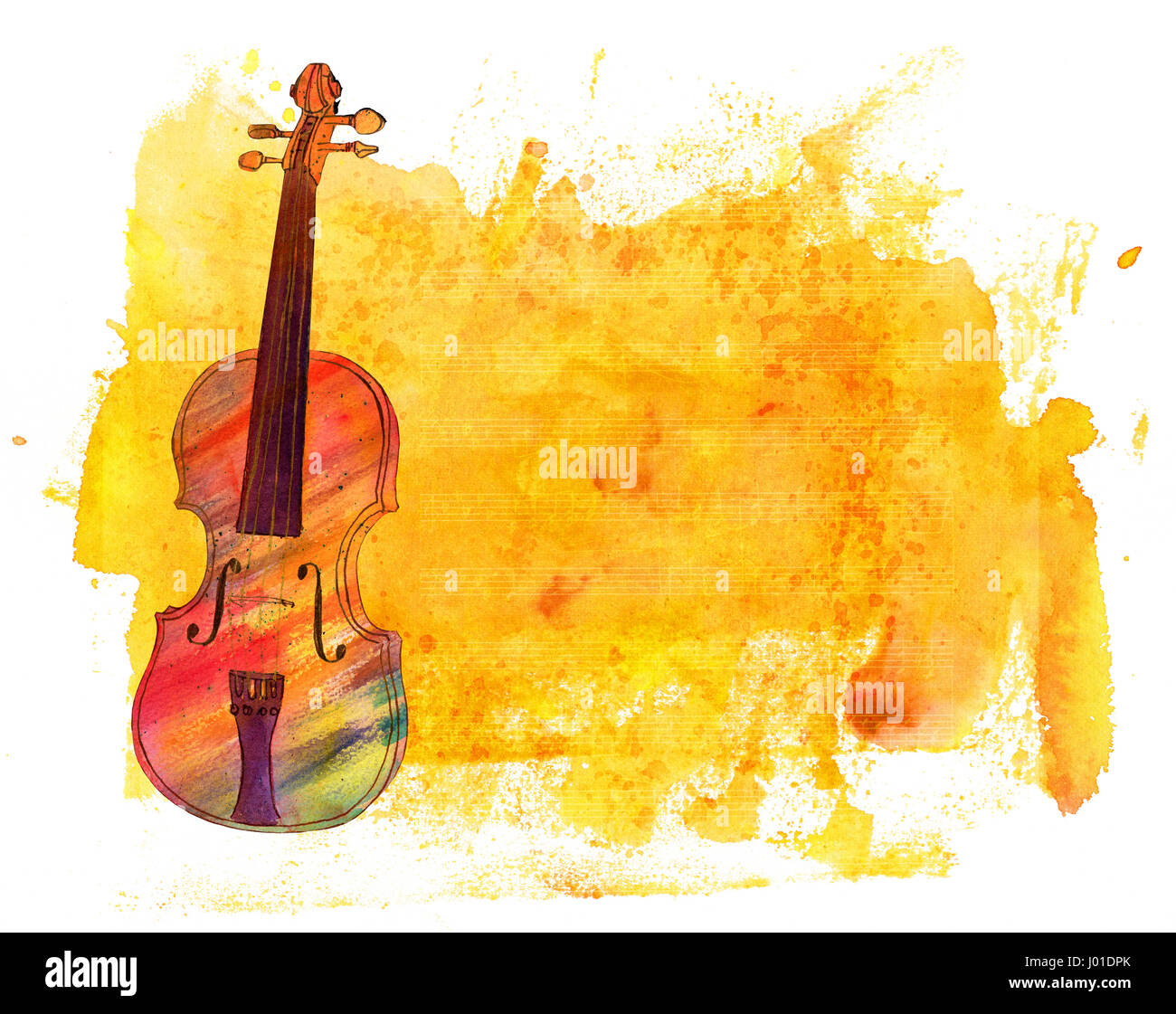 Yellow Violin