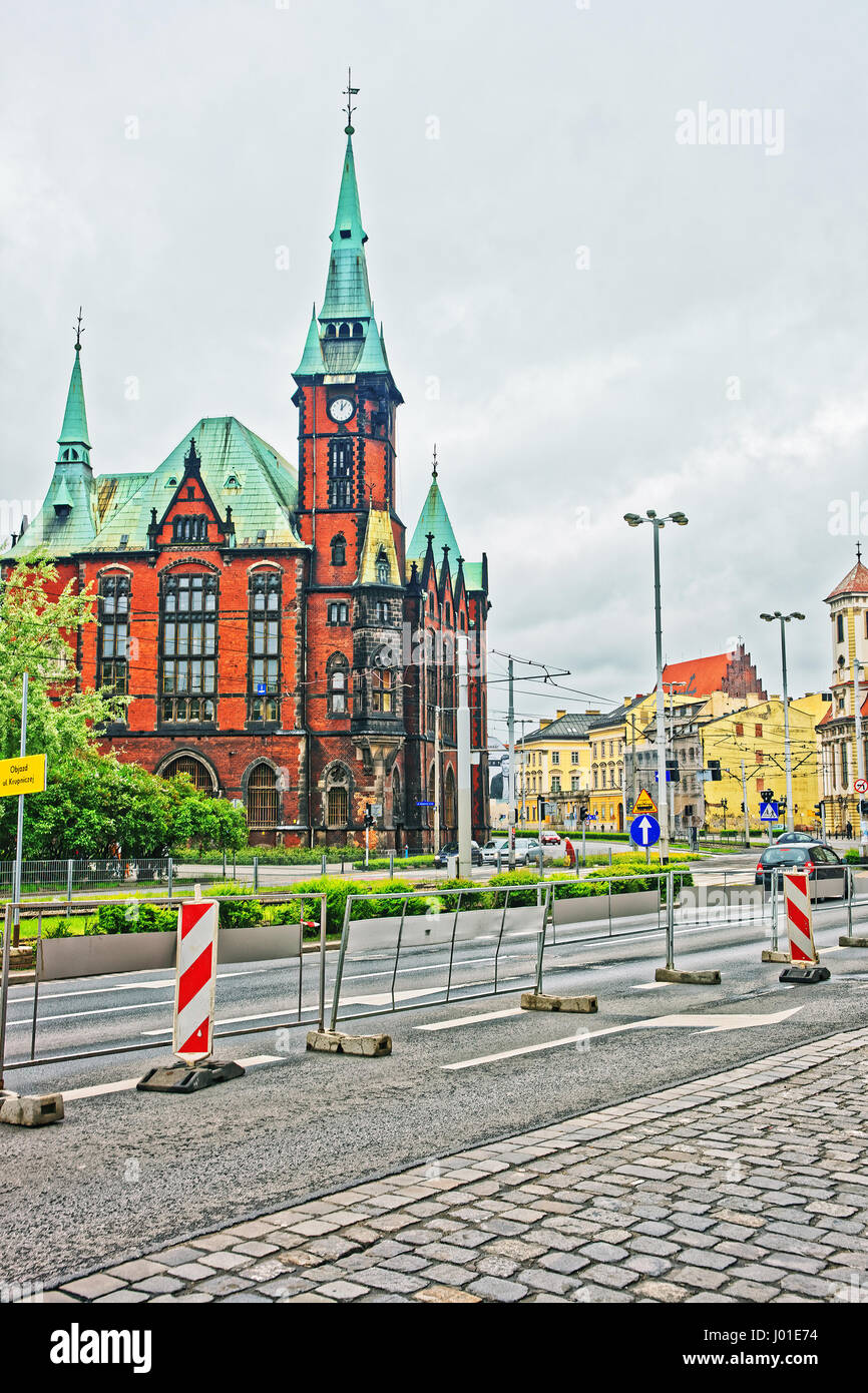 Wroclaw, Poland - May 3, 2014: University Library of Wroclaw, Poland ...
