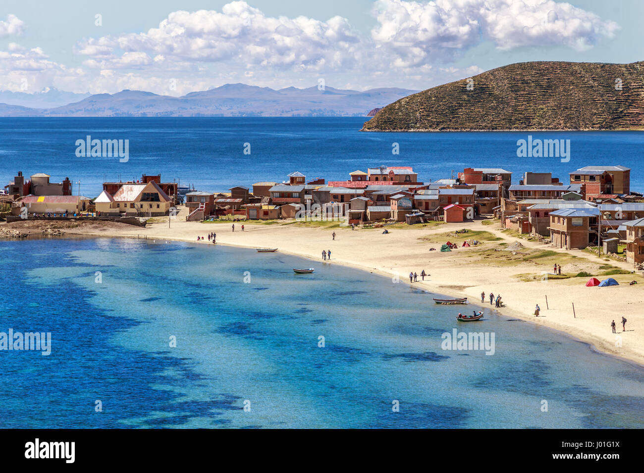 Lake titicaca aerial hi-res stock photography and images - Alamy