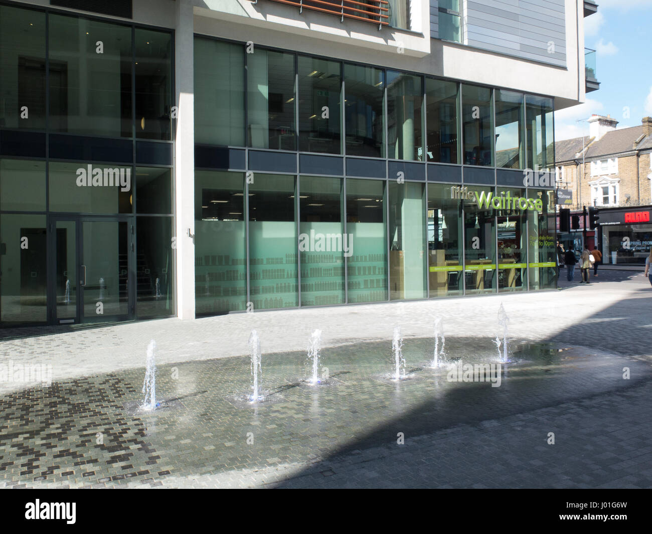 Waitrose store Putney London Stock Photo - Alamy
