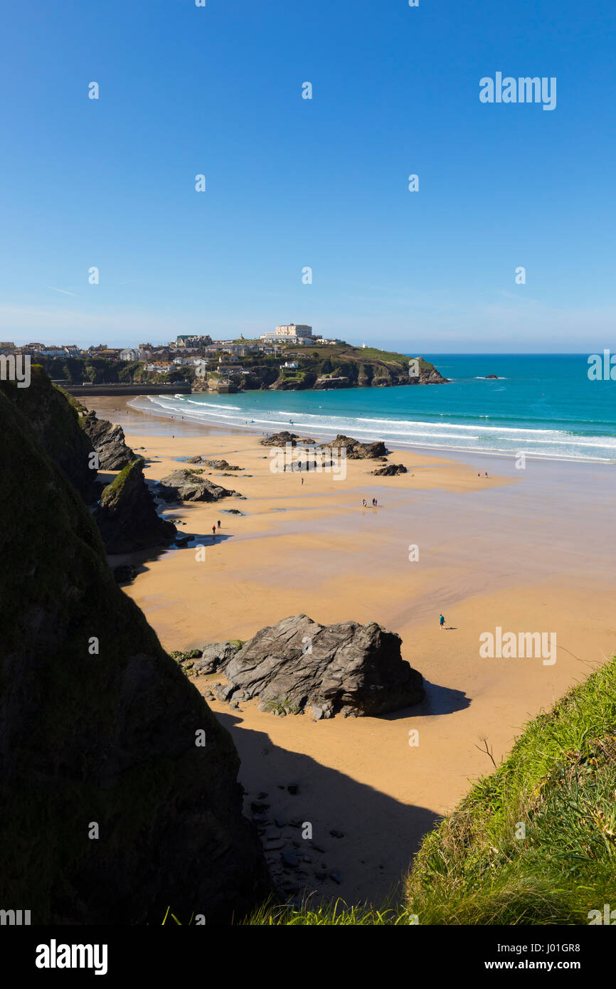 Newquay, Cornwall, England Stock Photo - Alamy
