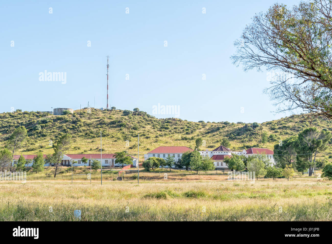 PHILIPPOLIS, SOUTH AFRICA - MARCH 21, 2017: A school building in ...