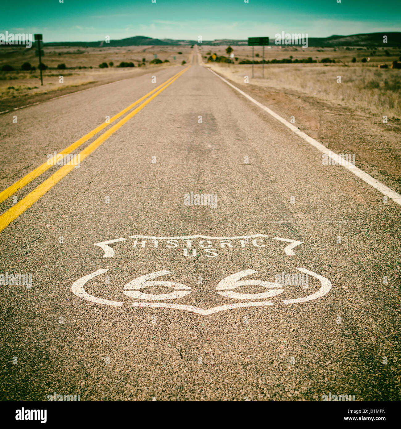 Route 66 1950s hi-res stock photography and images - Alamy