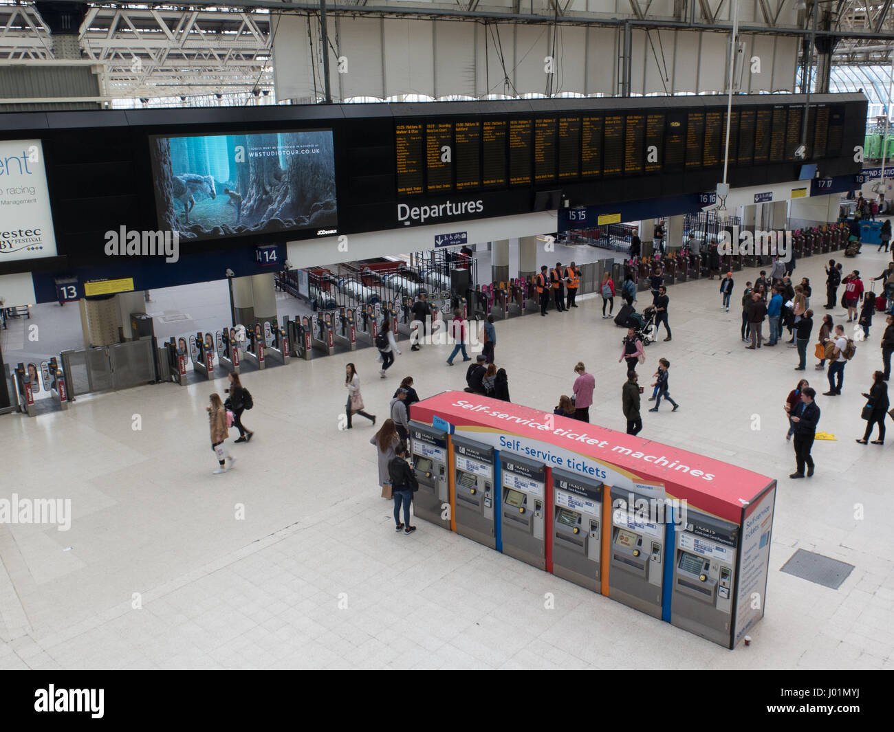 Waterloo Station London Stock Photo - Alamy