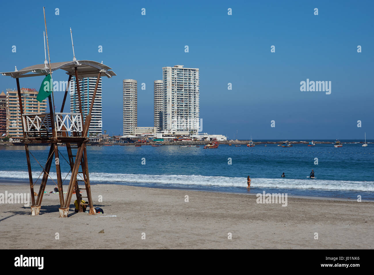 Chile Iquique City Cavancha Beach High Resolution Stock Photography and ...