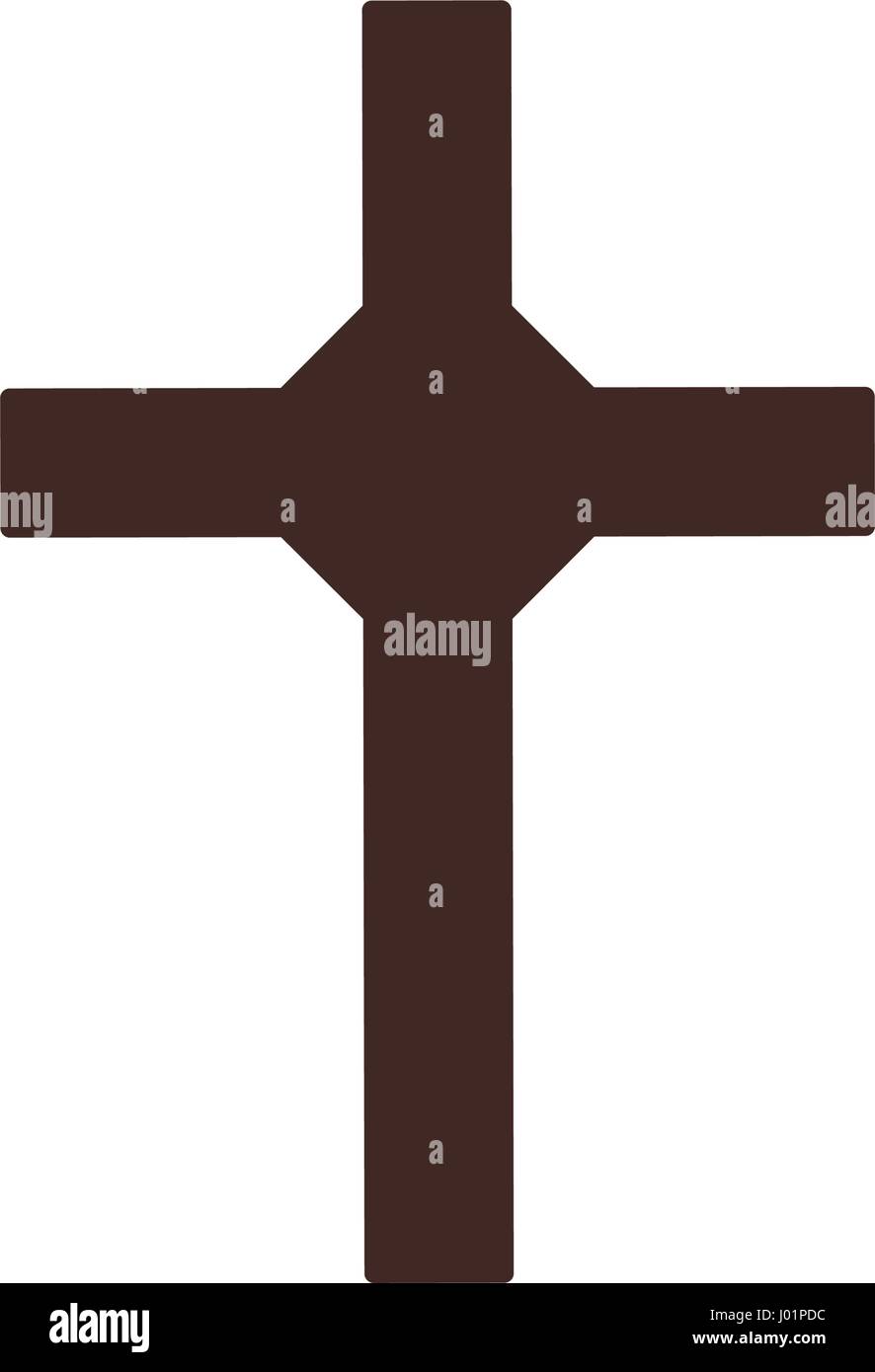 Christianity cross symbol icon vector illustration graphic design Stock ...