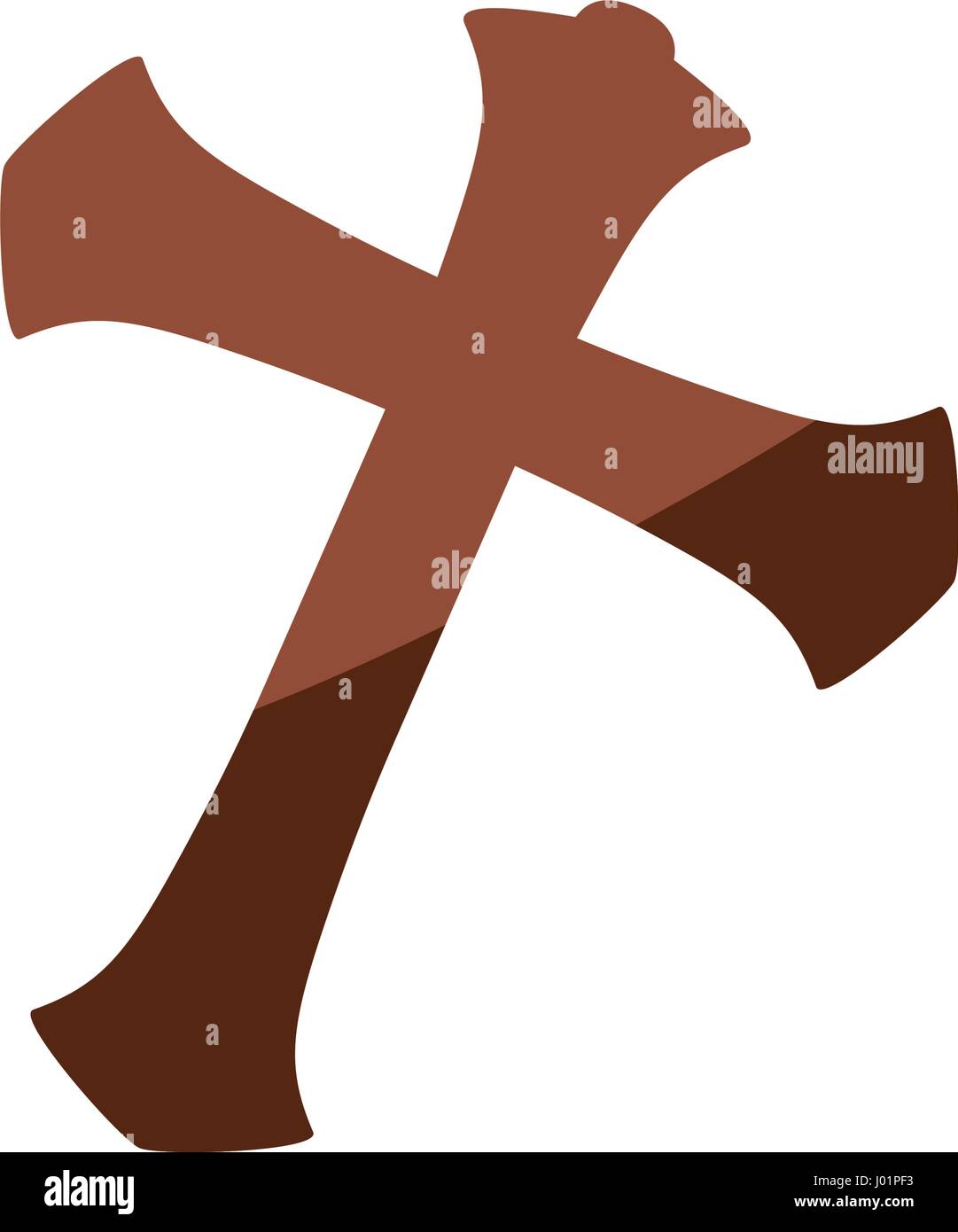 Christianity cross symbol icon vector illustration graphic design Stock ...