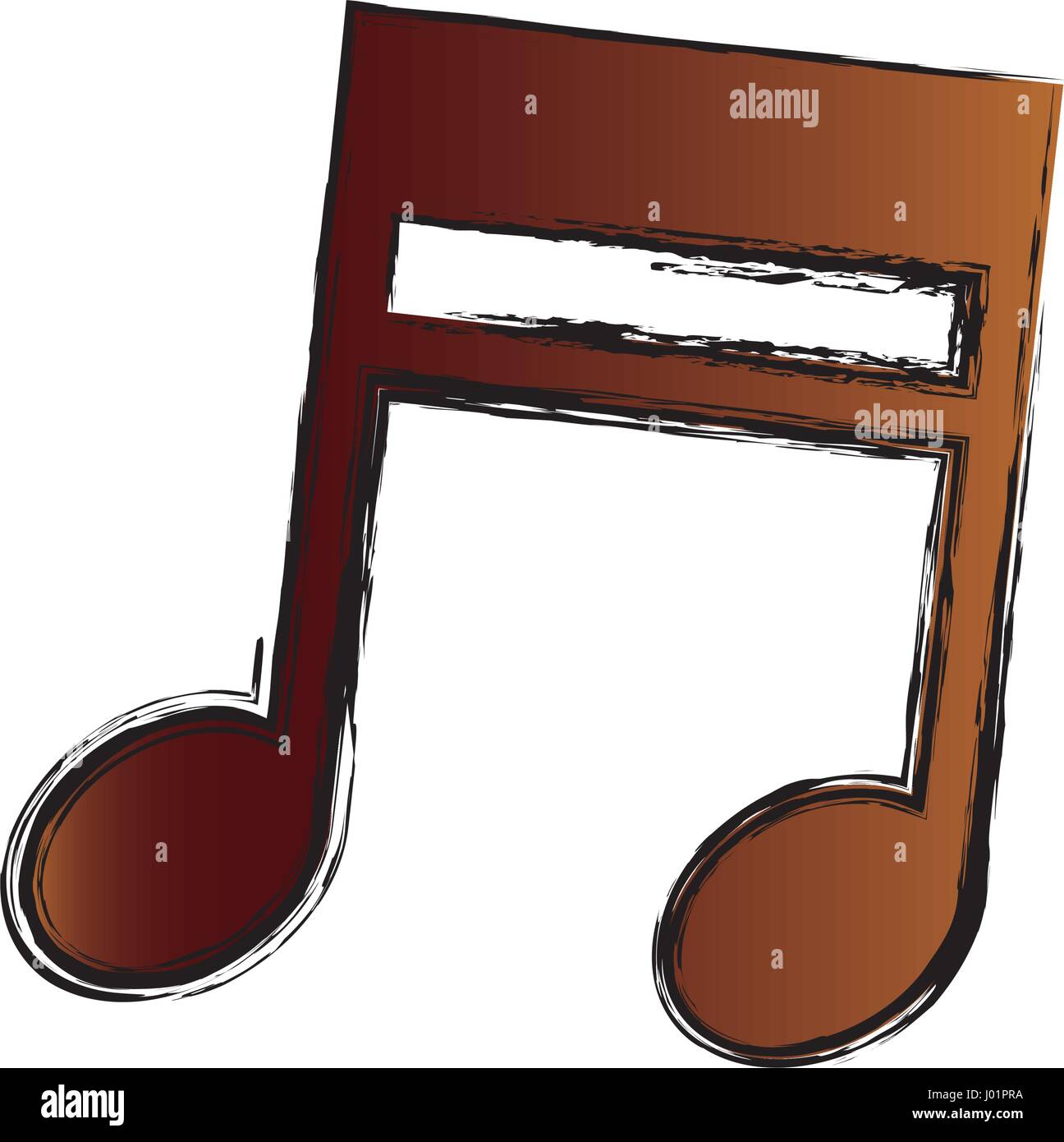 Music note symbol icon vector illustration graphic design Stock Vector ...