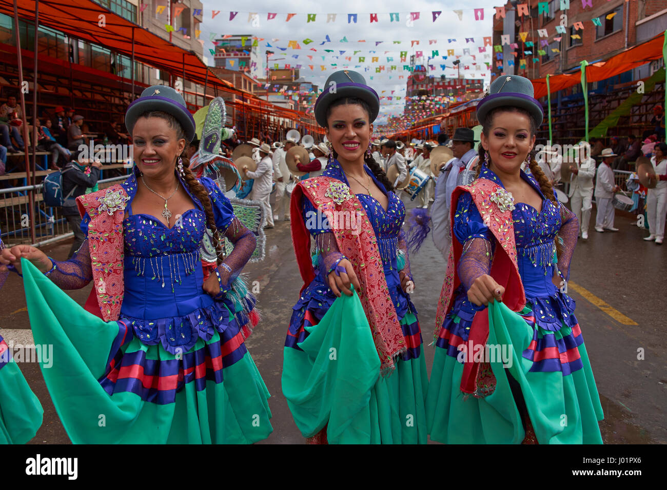 Morenada the dance of the bolivian hi-res stock photography and images ...