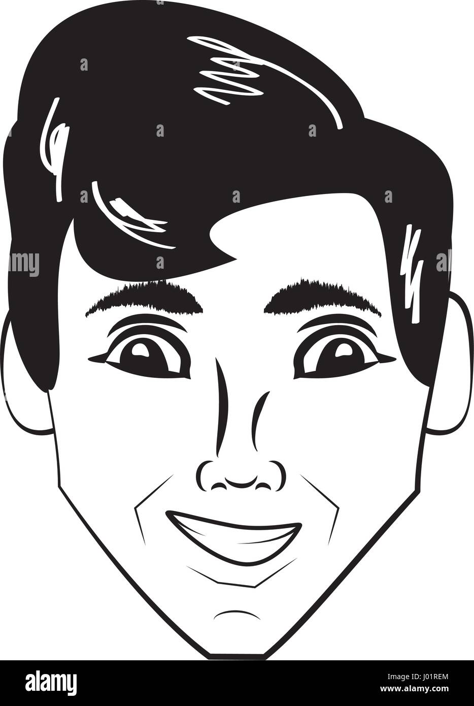 head man avatar comic Stock Vector Image & Art - Alamy