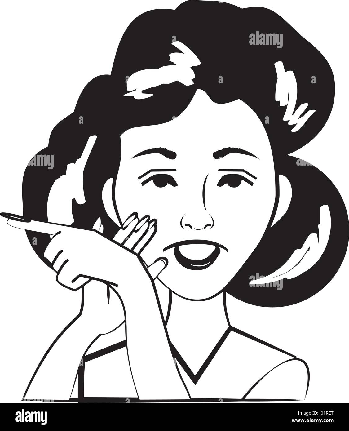 cartoon woman character posture line Stock Vector Image & Art - Alamy