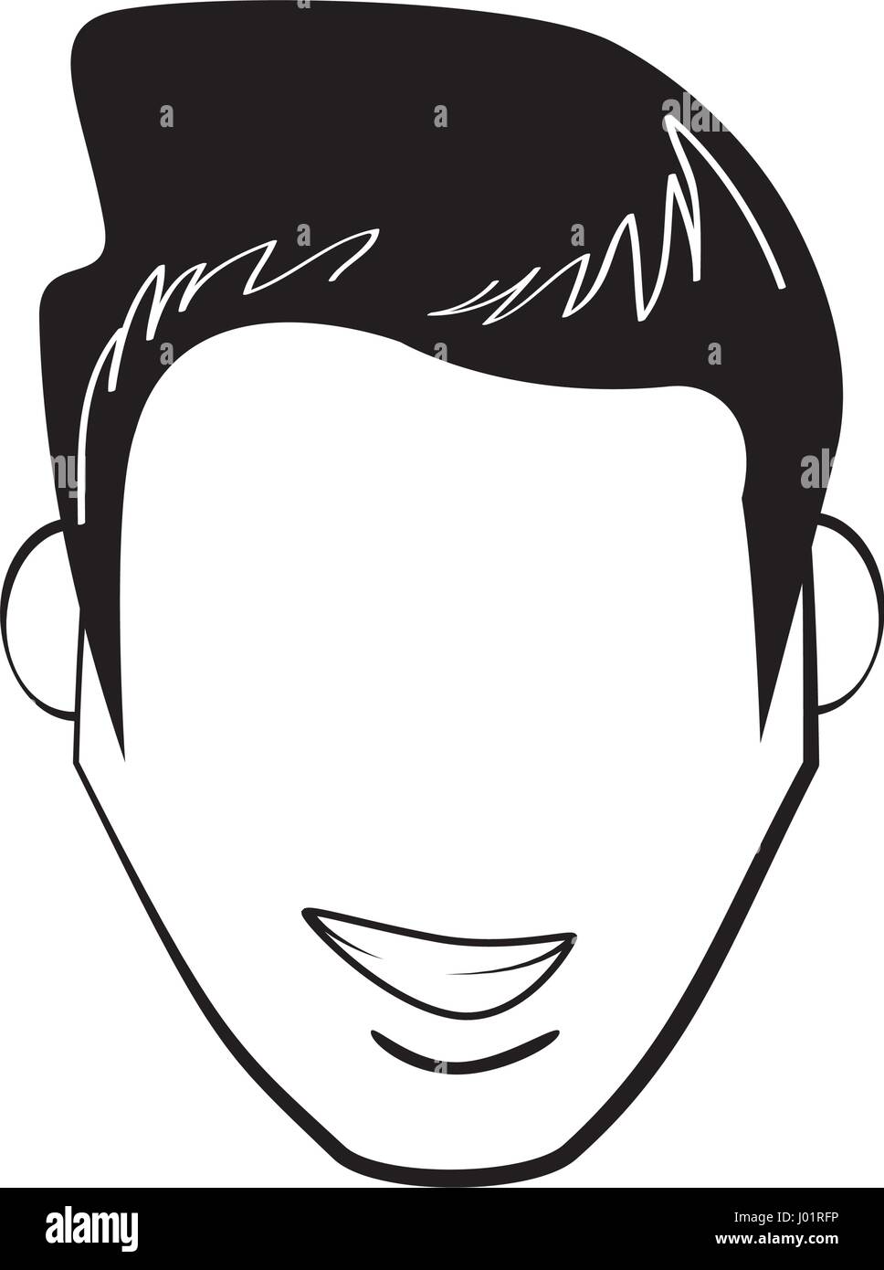 head man avatar comic Stock Vector Image & Art - Alamy