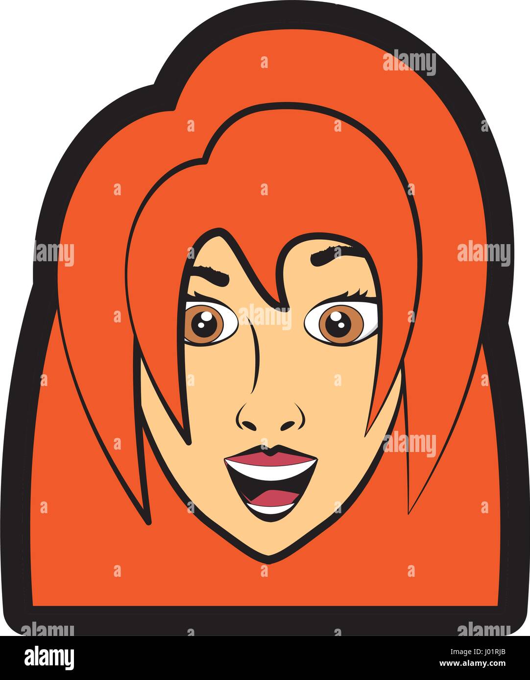 cartoon woman expression image Stock Vector Image & Art - Alamy