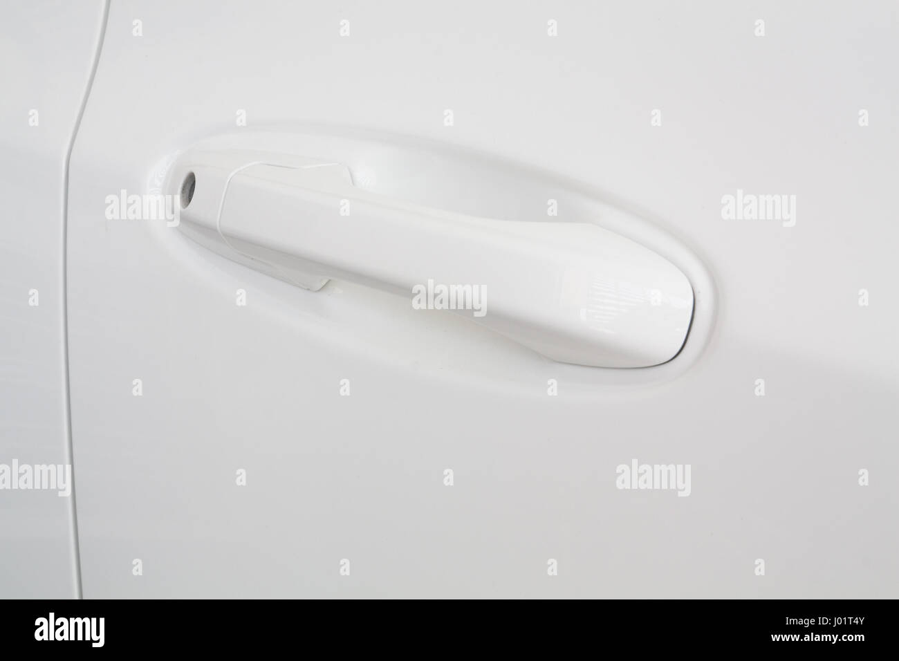 car door lock and handle Stock Photo - Alamy