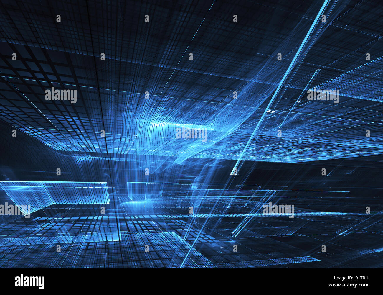 Abstract technology illustration Stock Photo - Alamy