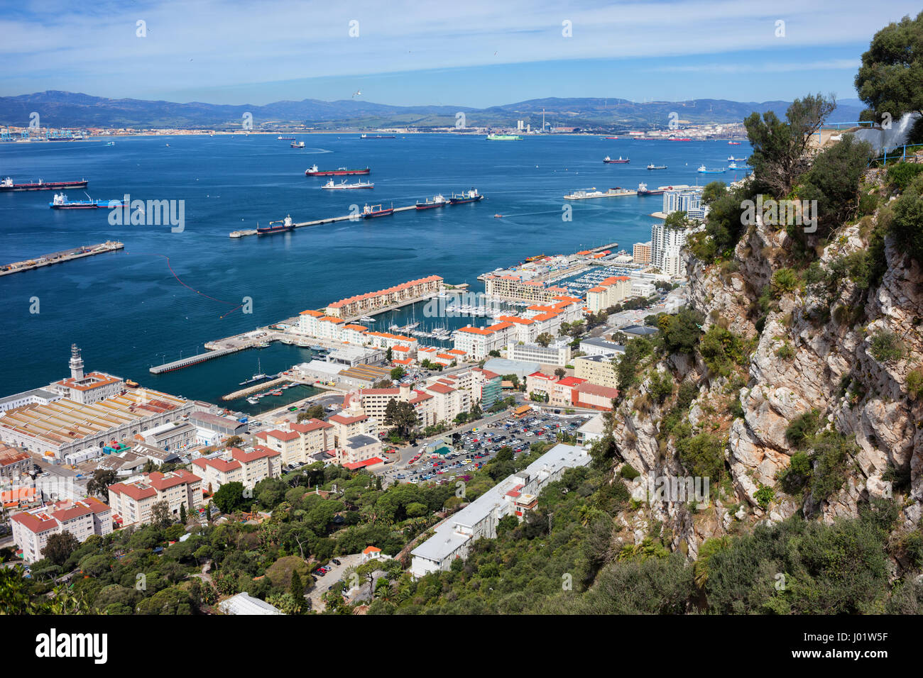 Gibraltar city hi-res stock photography and images - Alamy