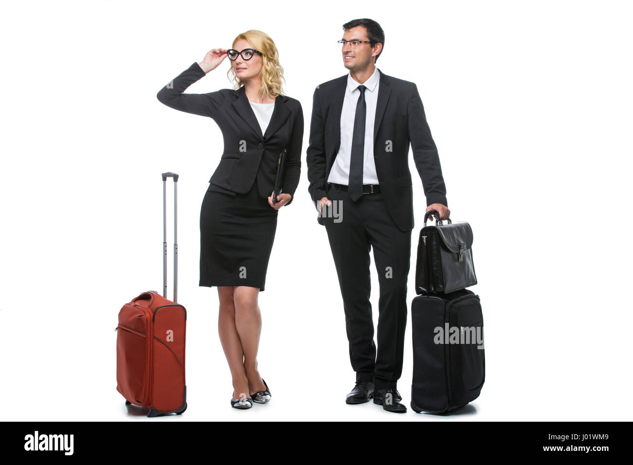 Lady luggage Cut Out Stock Images & Pictures - Alamy