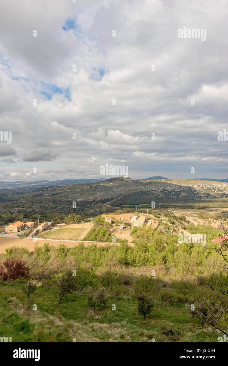 The town of Culla in Castellón, Valencia Stock Photo - Alamy