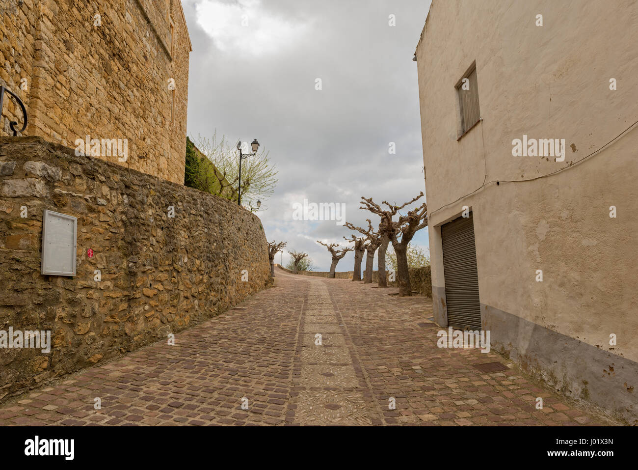 The town of Culla in Castellón, Valencia Stock Photo - Alamy