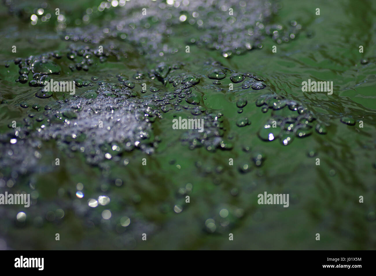 texture water with bubbles close-up Stock Photo - Alamy