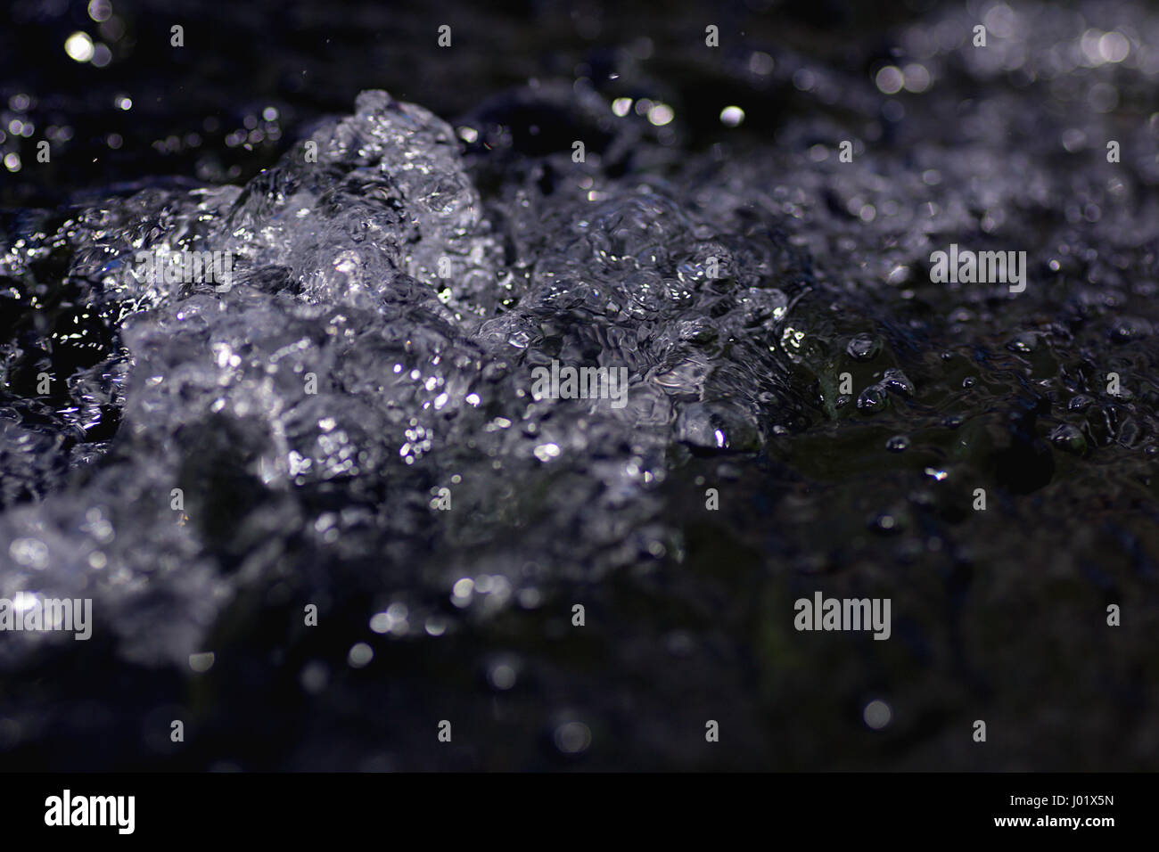 texture water with bubbles close-up Stock Photo - Alamy