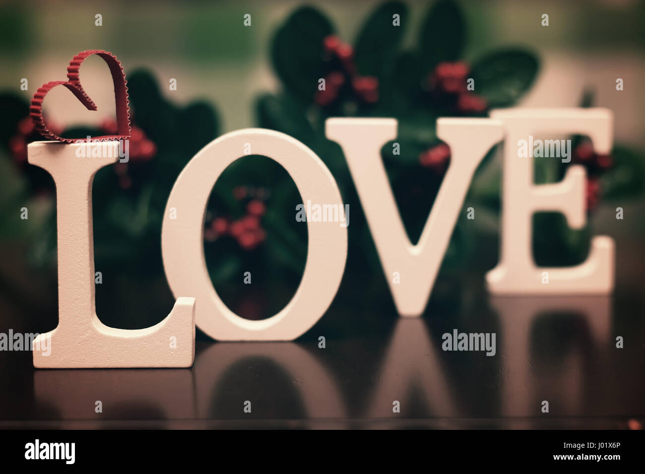 love shape text letter Stock Photo - Alamy