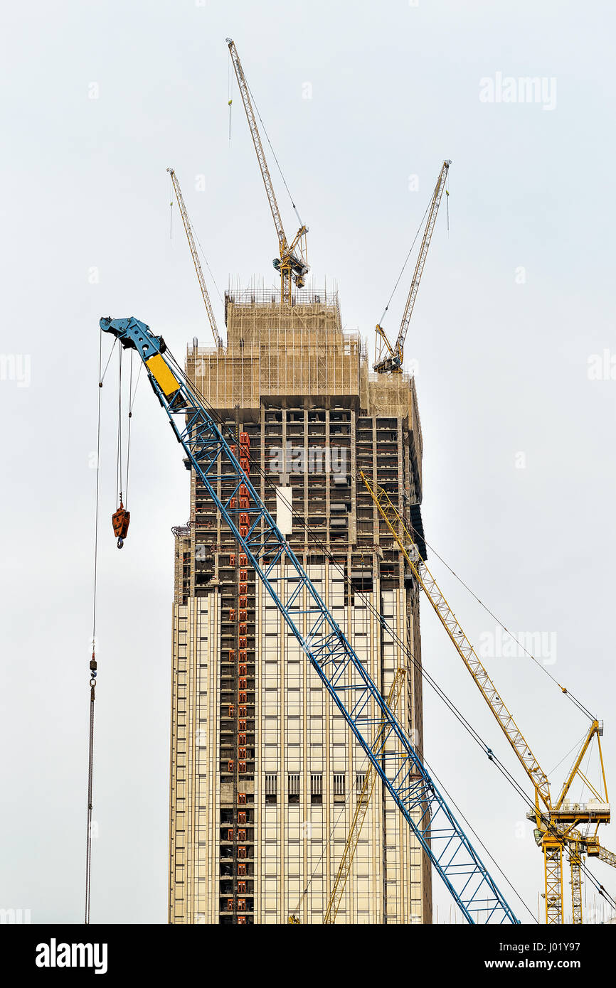 Construction work among glass hi-res stock photography and images - Alamy