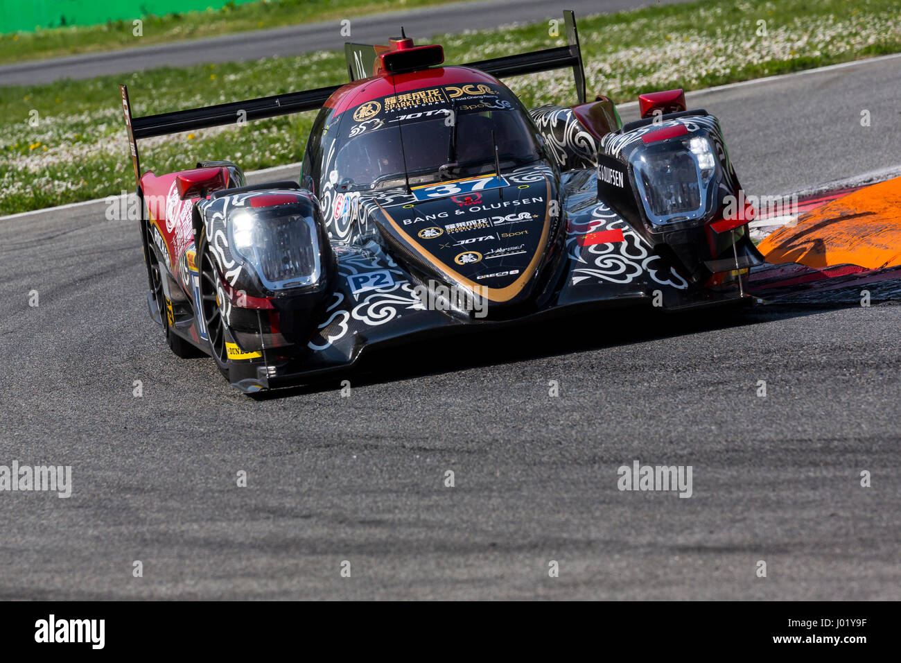 Monza, Italy - April 01, 2017: Oreca 07 - Gibson of Jackie Chan DC ...