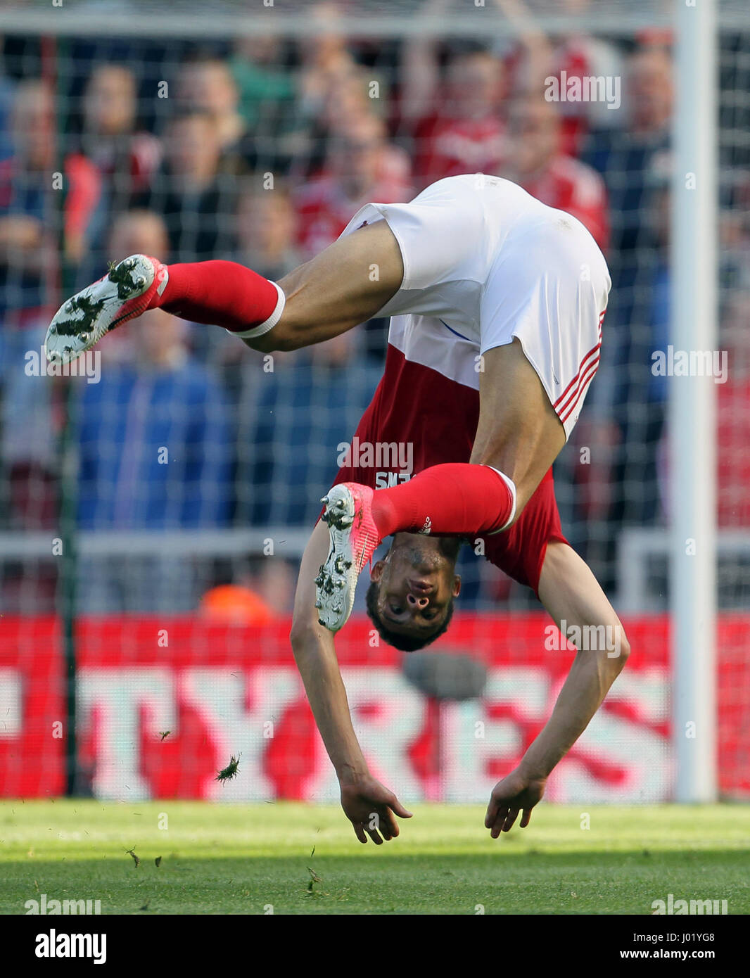 Middlesbrough's Rudy Gestede during the Premier League match at the ...