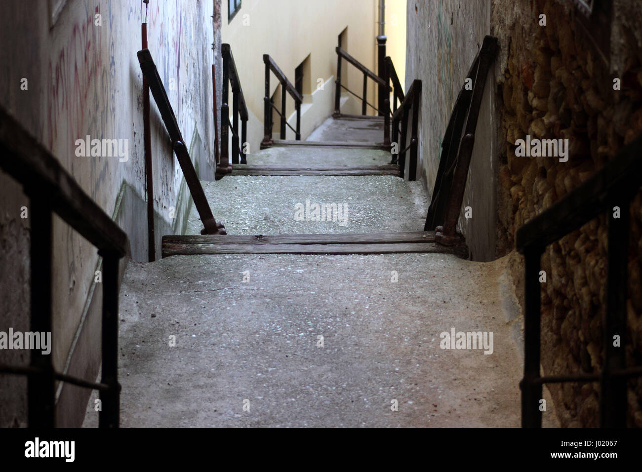 Very narrow passage hi-res stock photography and images - Alamy