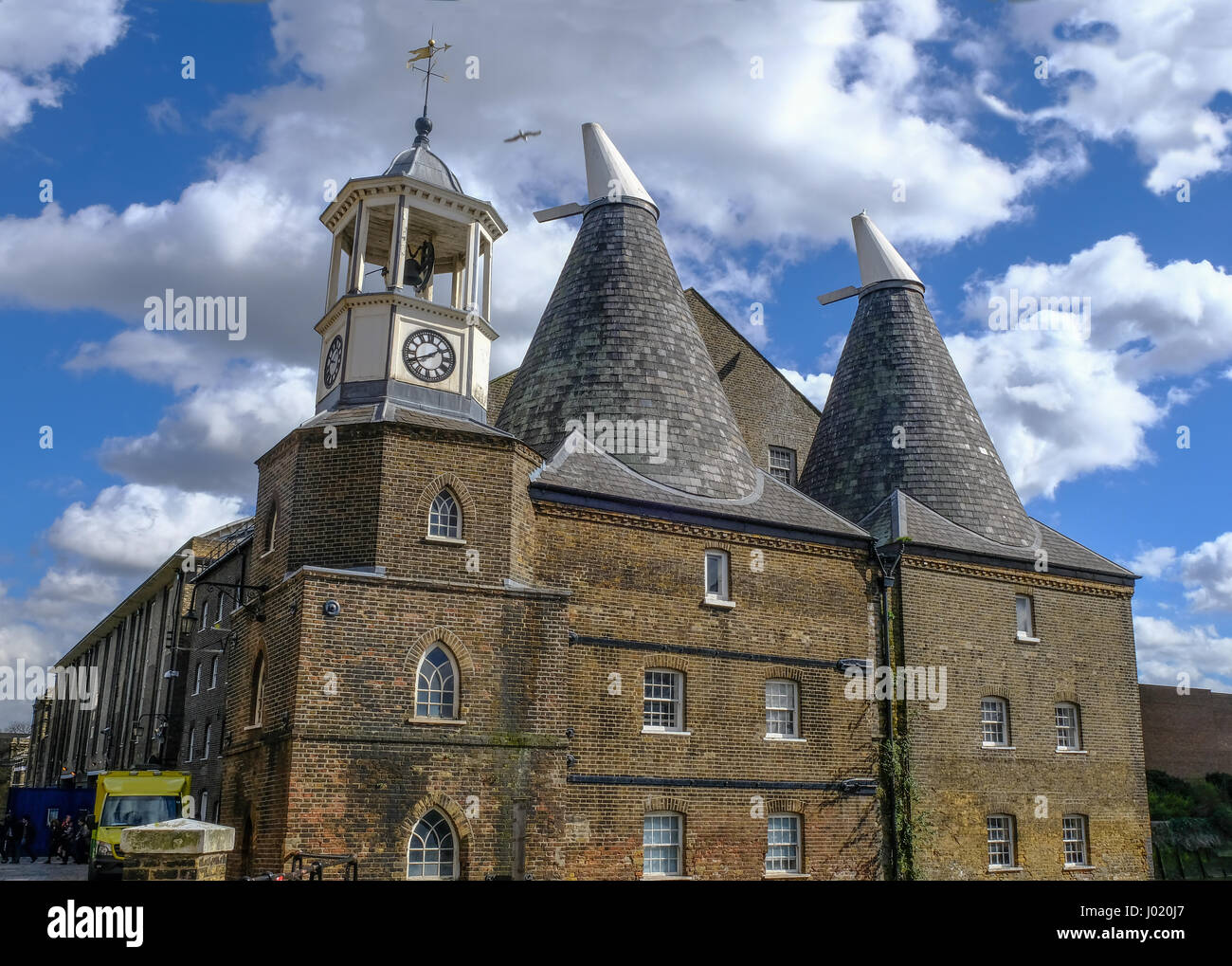 Three Mills building at Bromley-by-Bow, east London Stock Photo - Alamy