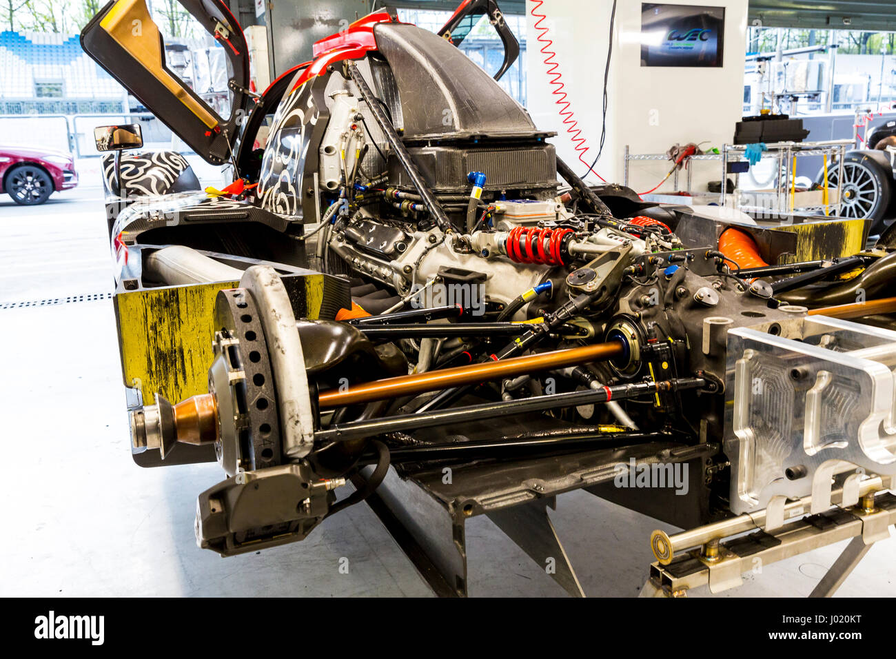 Monza, Italy - April 01, 2017: Oreca 07 - Gibson of Jackie Chan DC ...