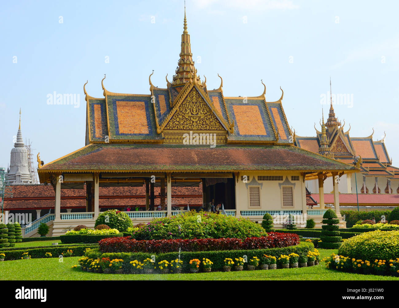 Royal Palace of Cambodia, Phnom Penh Stock Photo - Alamy
